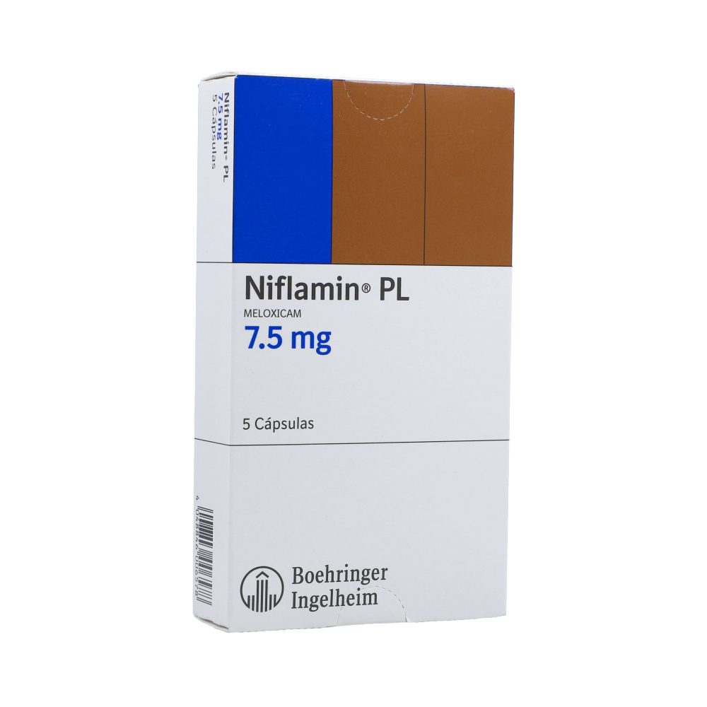 Niflamin Pl 7.5Mg Caja X 5 Cápsulas | Los expertos en ahorro Cruz Verde ...