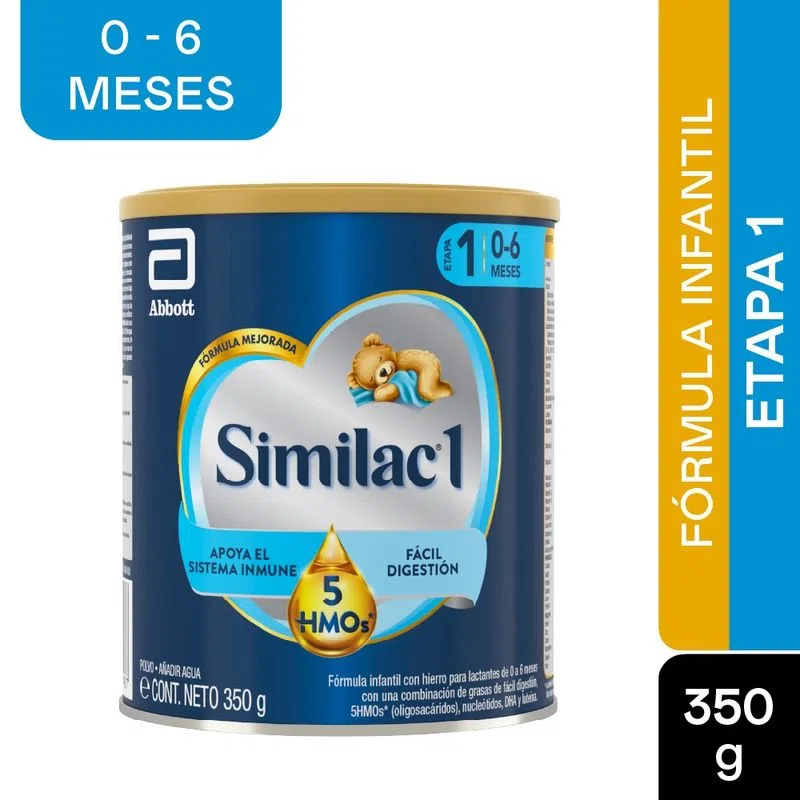 Similac 1 5 Hmos 0 - 6 Meses Lata X 350Gr | Cruz Verde