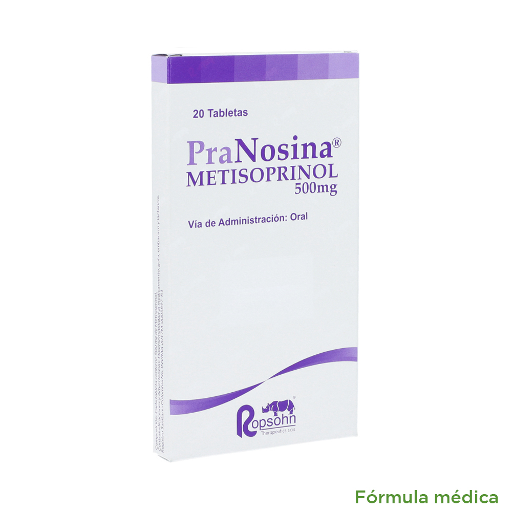 Pranosina 500 mg Caja X 20 Tabletas | Cruz Verde