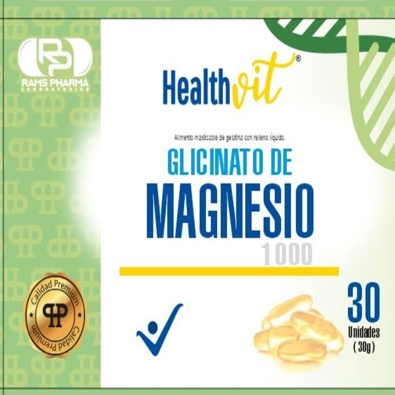 Glicinato De Magnesio Health Vit Caja X 30 | Cruz Verde