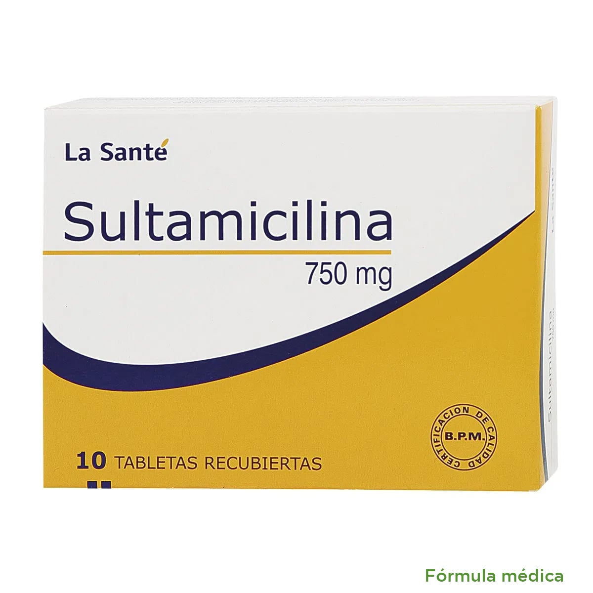 Sultamicilina 750mg Tableta Recubierta | Cruz Verde