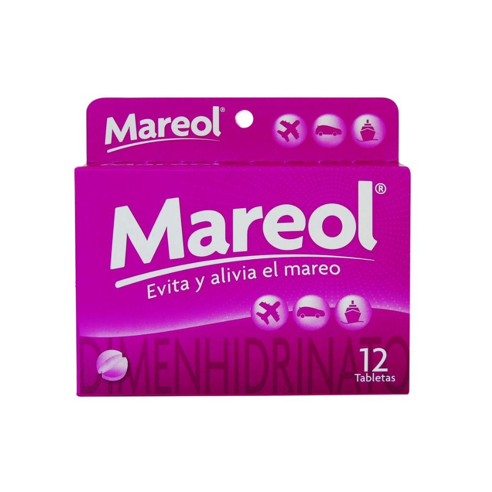 Mareol Tabletas Caja X 12 | Cruz Verde