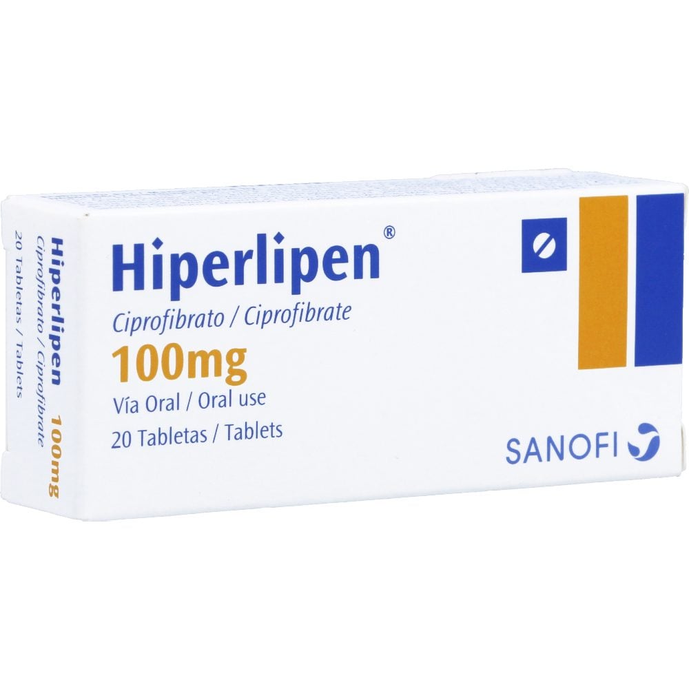 Hiperlipen Tabletas 100Mg Caja X 20 | Cruz Verde