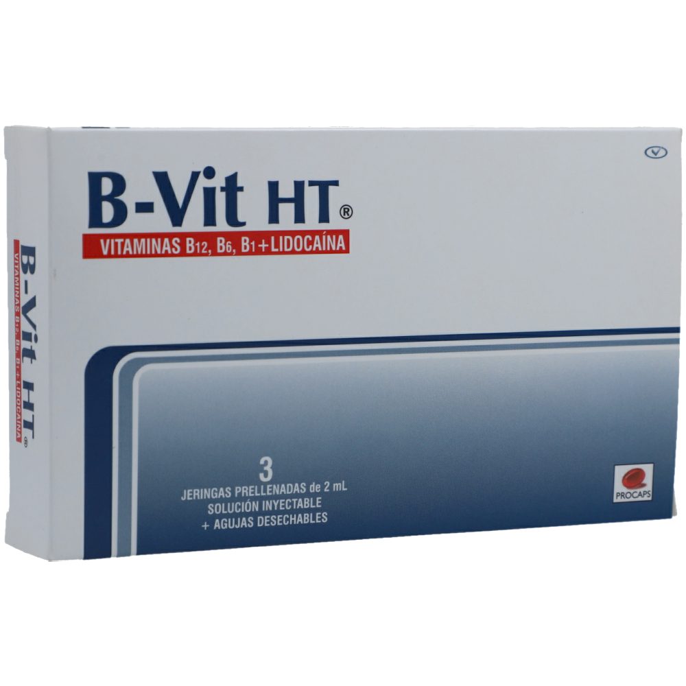 B Vit Ht Jeringas Prellenadas 2Ml Solución Inyectable Caja X 3