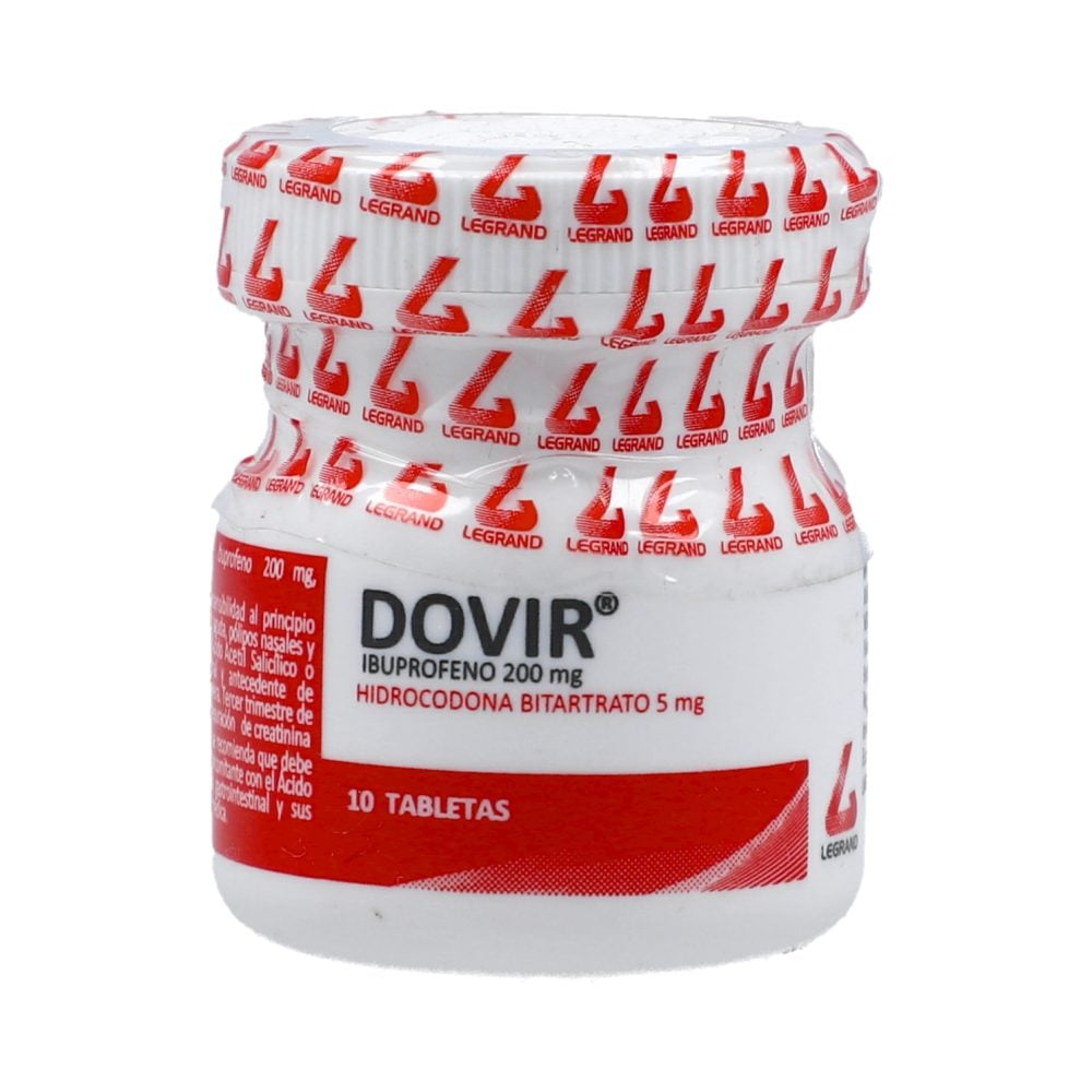 Dovir 200Mg+5Mg Tableta Frasco X 10