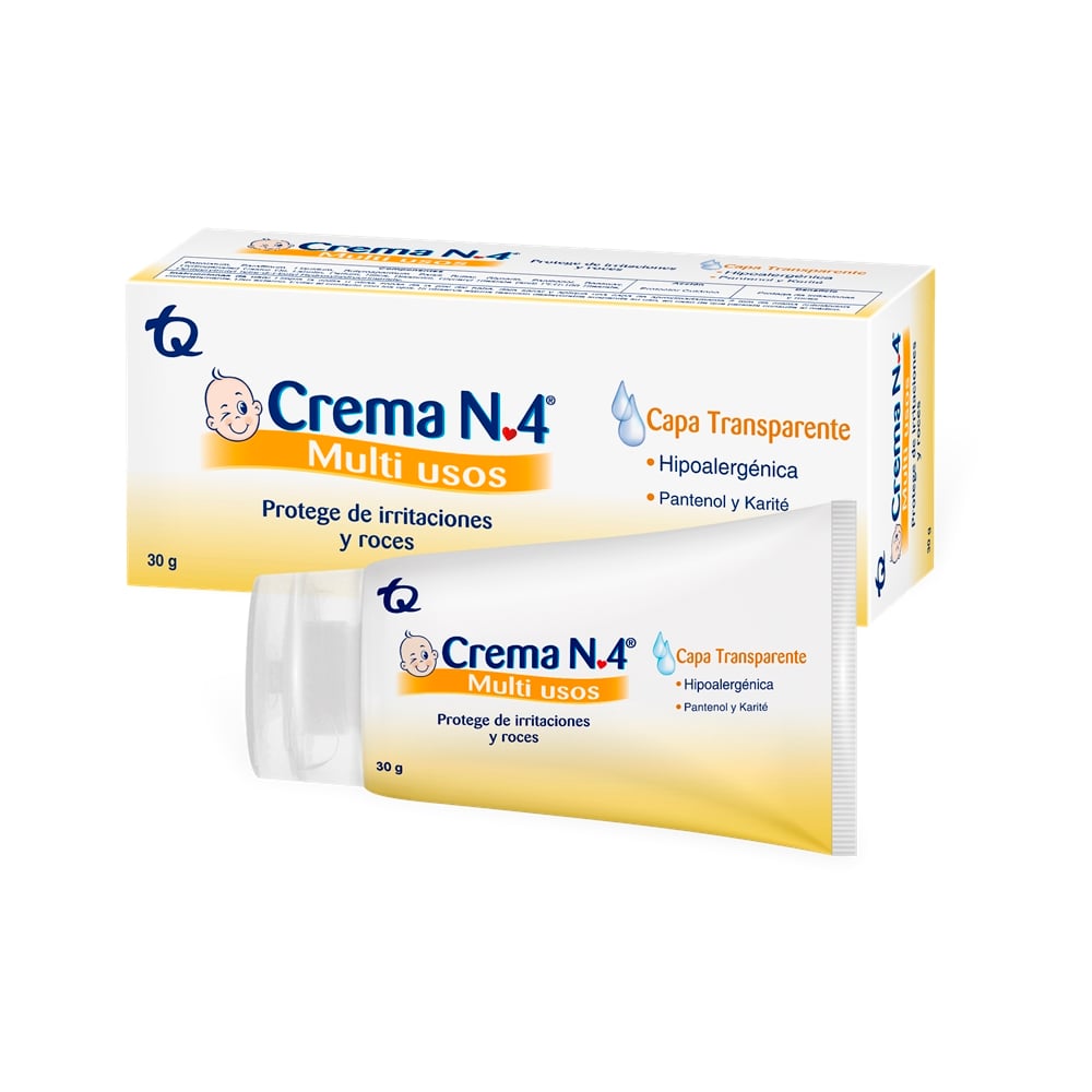 Crema No 4 Multi Usos Tubo X 30Gr | Cruz Verde