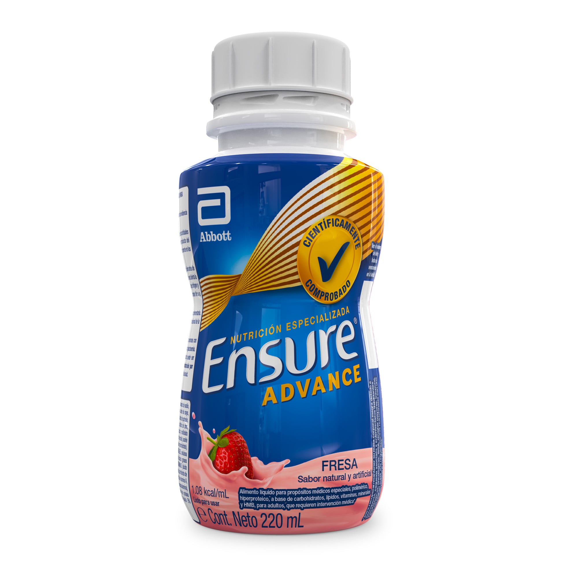 Ensure Advance Frasco X 220Ml Sabor Fresa | Cruz Verde