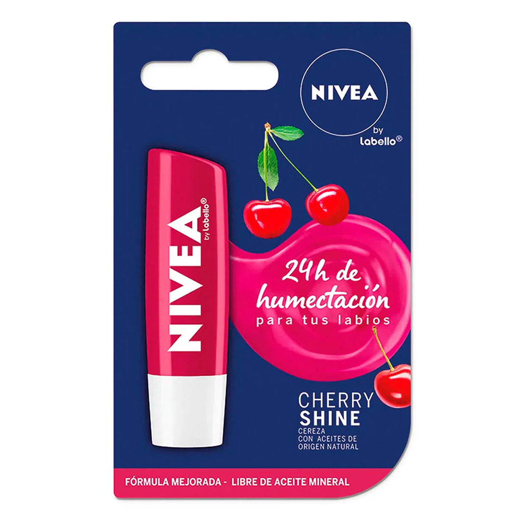 Protector Labial Nivea Tubo X 1 Cherry | Los expertos en ahorro Cruz ...