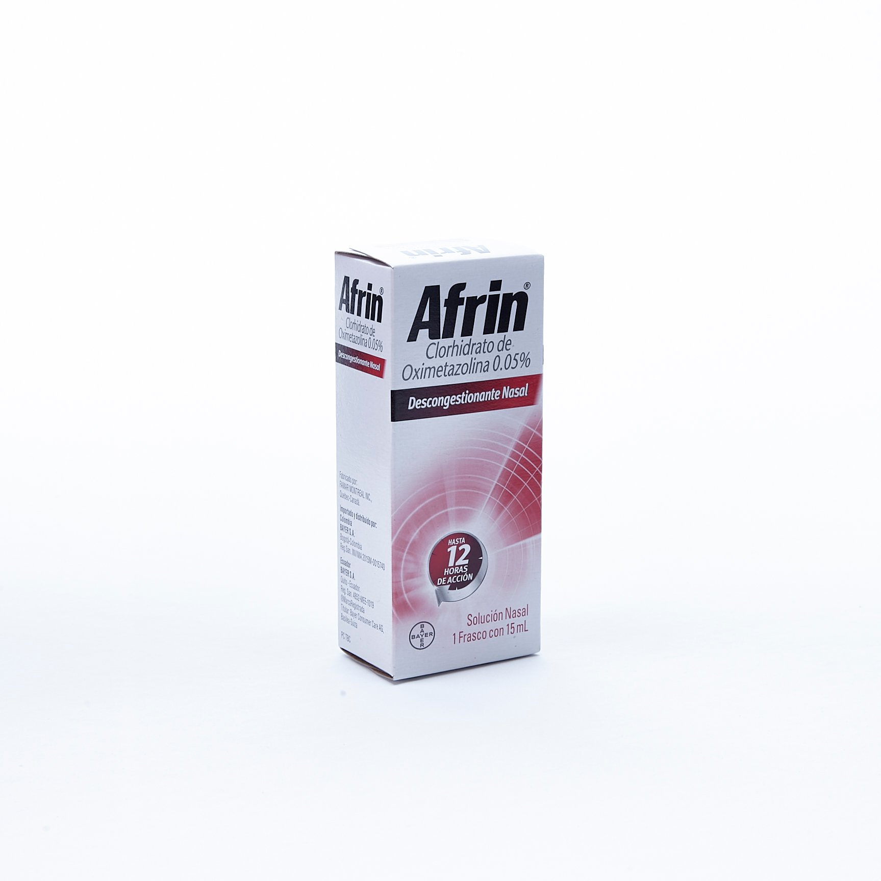 Afrin Solución Nasal 0.05% F15Ml 0.05% Frasco X 15mL | Los expertos en ...