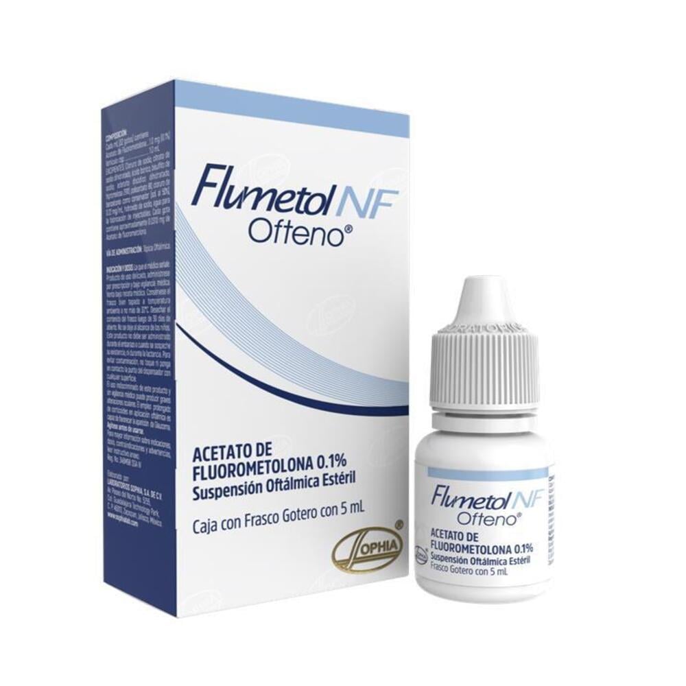 Flumetol Nf Ofteno 1Mg/Ml(0.1%) Suspension Oftalmica Frasco X 5Ml ...