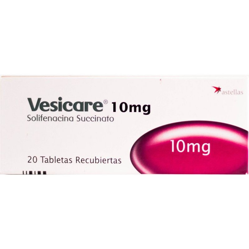 Vesicare 10Mg Tabletas Recubiertas Caja X 20