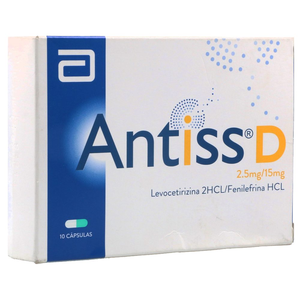 Antiss D Mg Caja X 10 Cápsulas (2.5+15) | Los expertos en ahorro Cruz ...