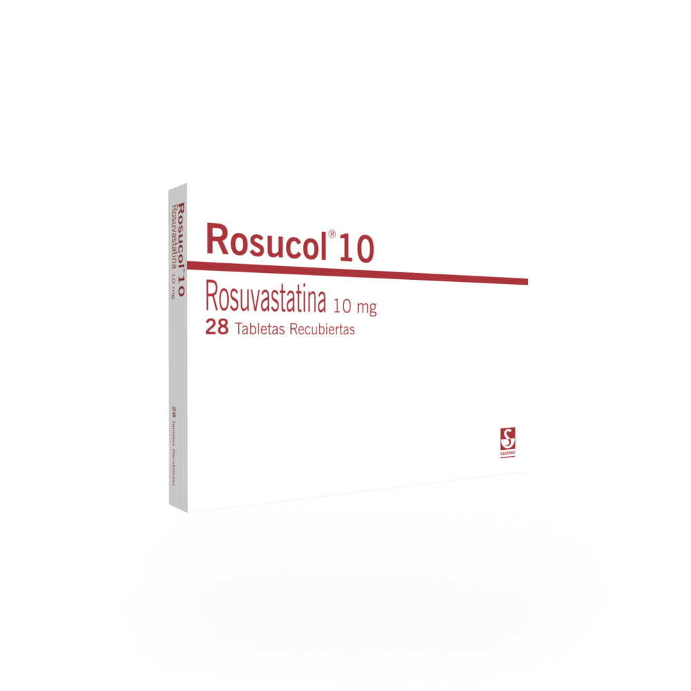 Rosucol 10mg Caja x 28 Tabletas Recubiertas | Cruz Verde