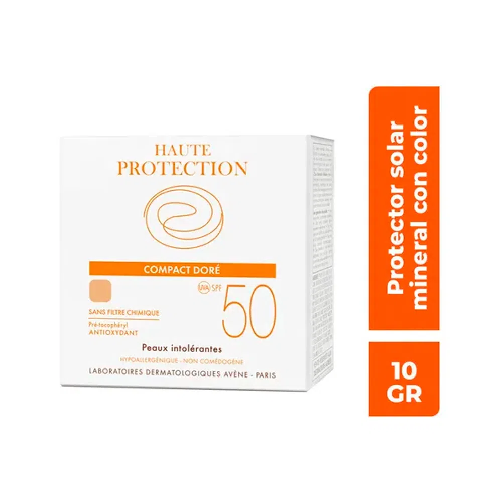 Compacto Haute Protection Avene Spf50+ Color Dorado Caja X 10Gr | Cruz ...