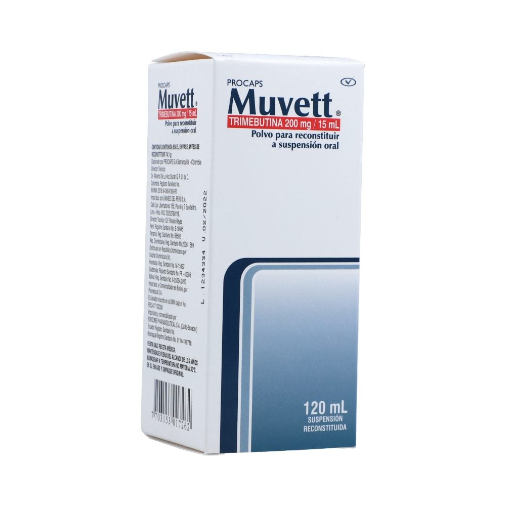 Muvett 200Mg/15mL Susp Oral Frasco X 120 mL | Cruz Verde