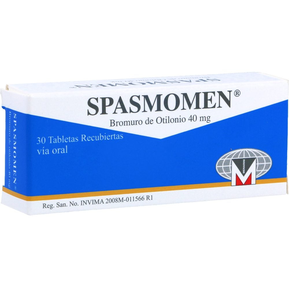 Spasmomen Tabletas Recubiertas 40Mg Caja X 30 | Los expertos en ahorro ...