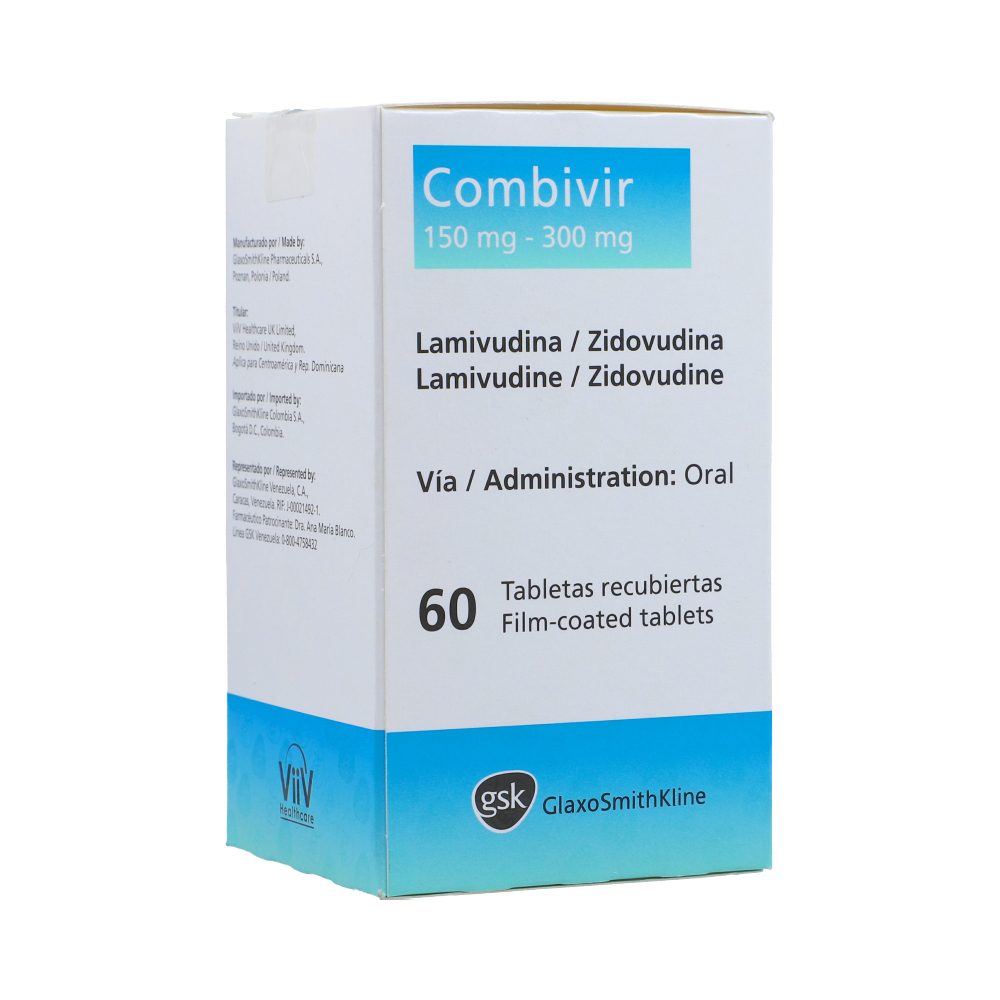 Combivir Tabletas Recubiertas 150Mg+300Mg Caja X 60 | Los expertos en ...