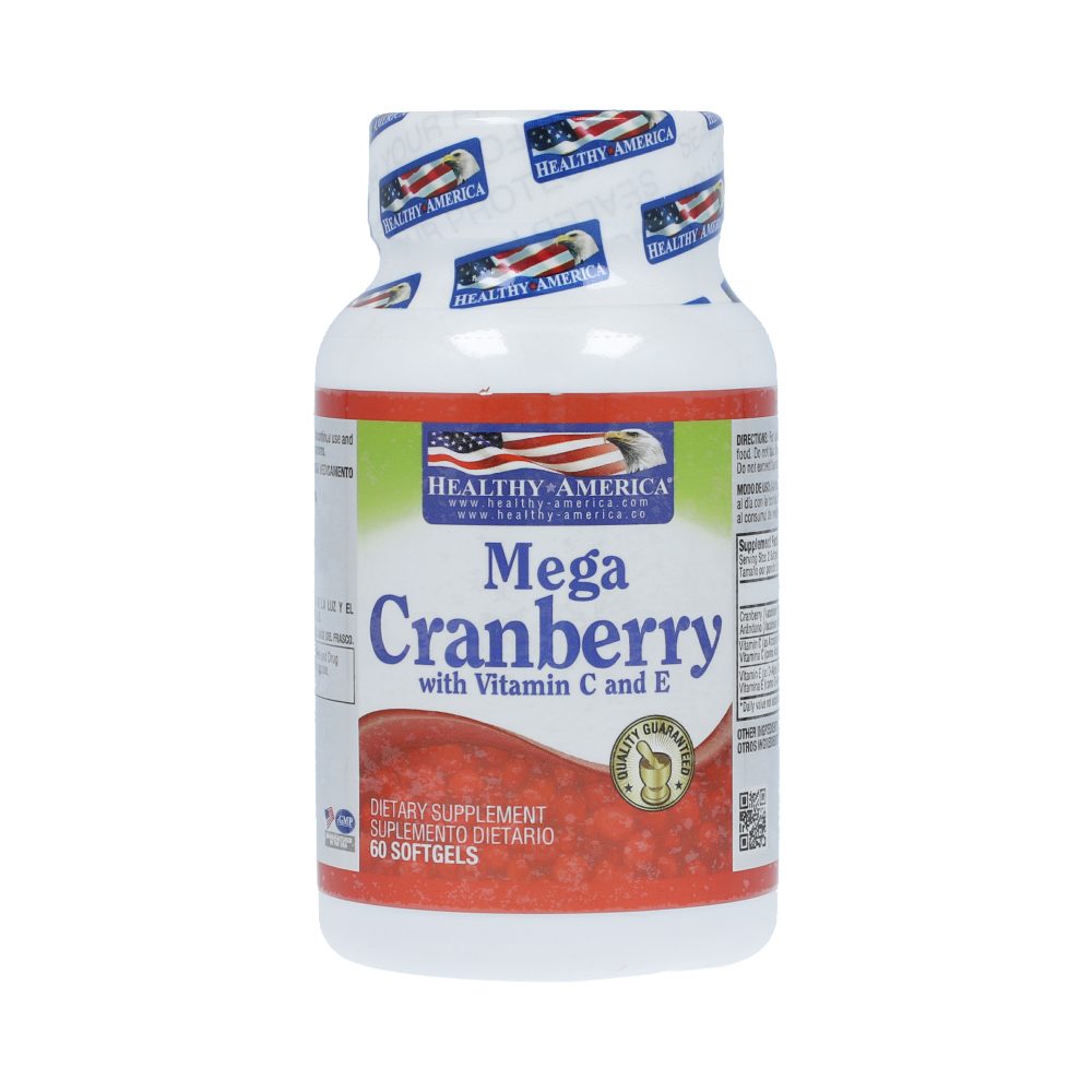 Cranberry · 60 Cápsulas Blandas - Healthy America | Cruz Verde