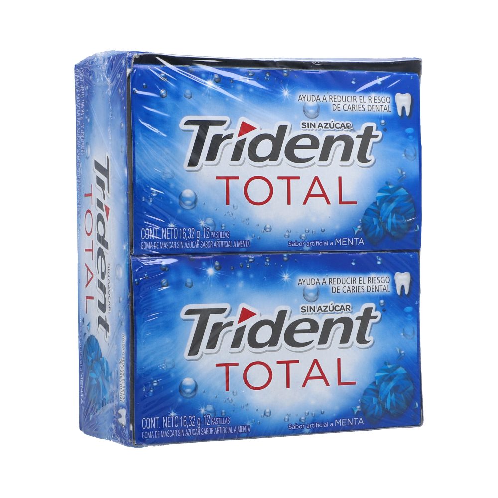 Trident Total Sobre - Sabor Menta | Los expertos en ahorro Cruz Verde ...