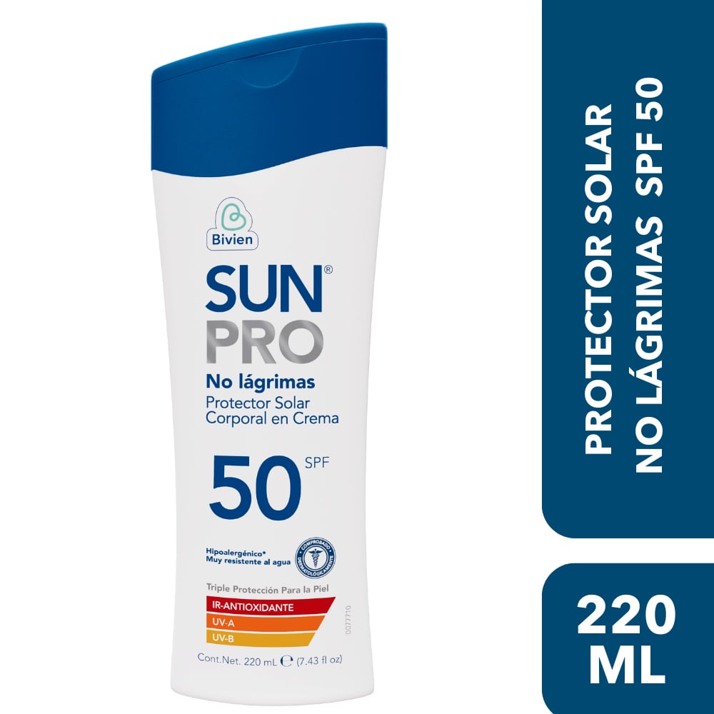 Protector Solar Sunpro Frasco X 220mL Spf50 | Cruz Verde