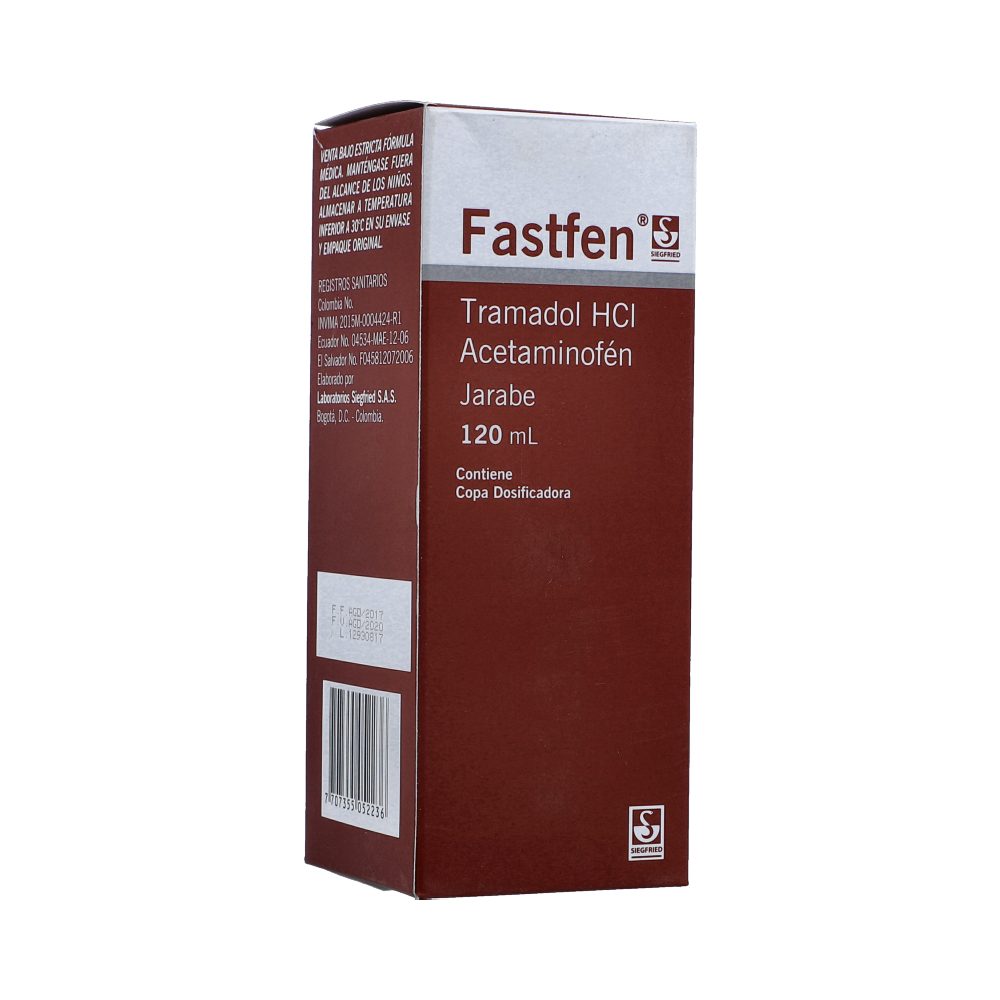 Fastfen 0.75Gr+6.5Gr Jarabe Frasco X 120 mL | Los expertos en ahorro ...