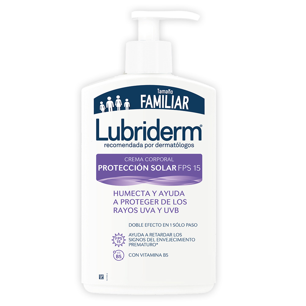 Lubriderm Tamaño Familiar FPS 15 Frasco X 750mL | Los expertos en ...