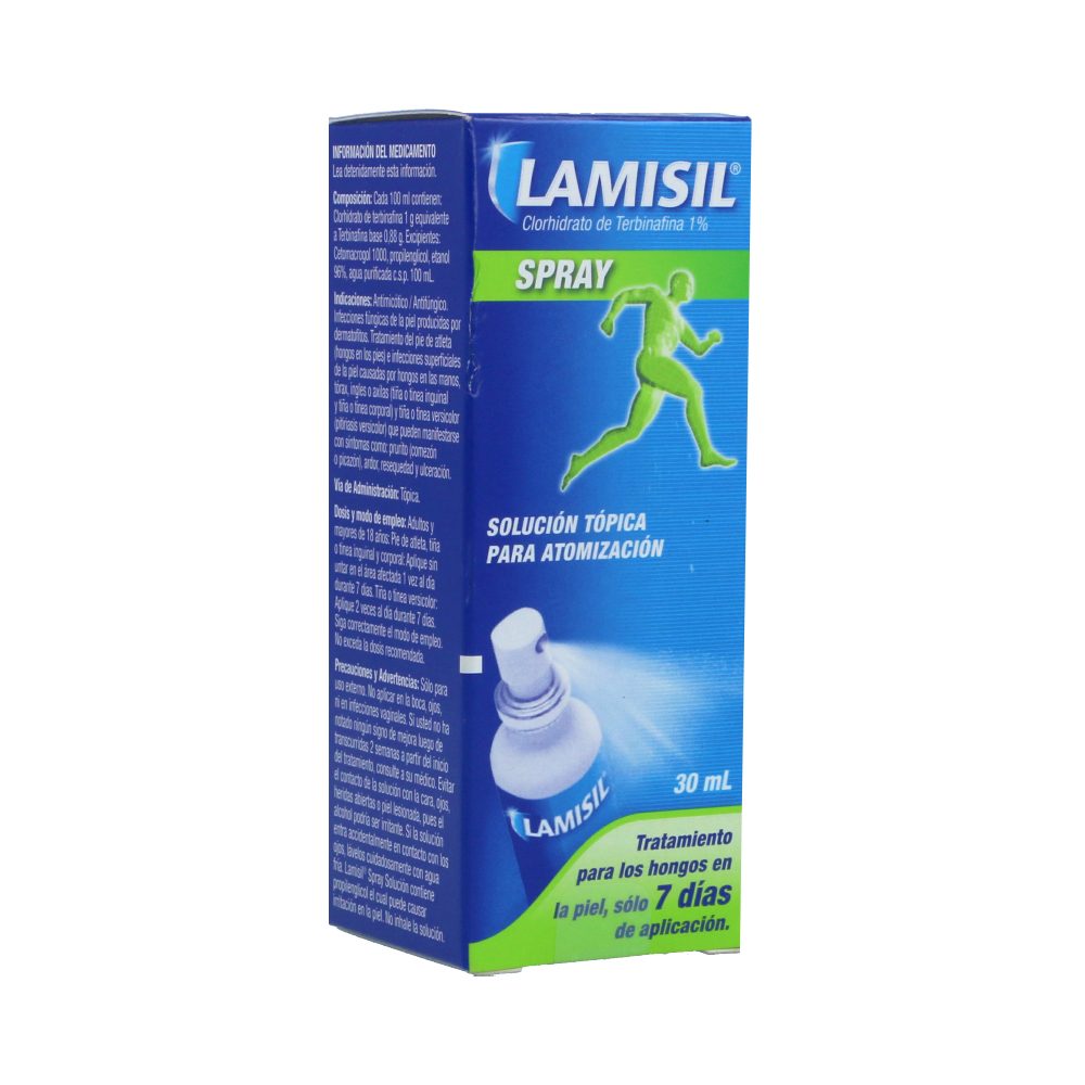 Lamisil 0,01 Solución Tópica Spray X 30 mL | Los expertos en ahorro ...