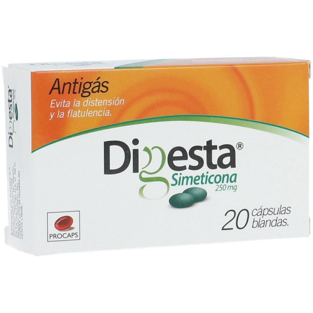 Digesta Simeticona 250 mg