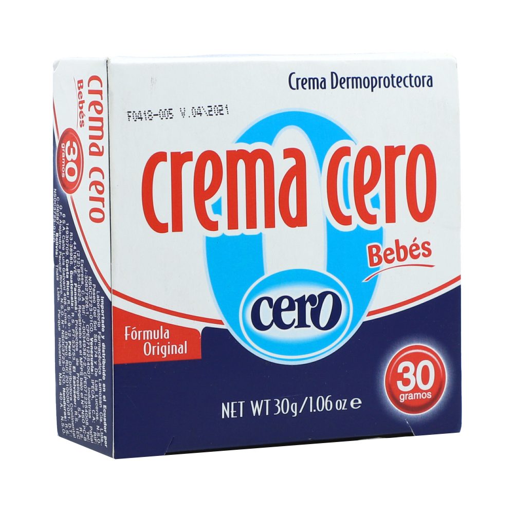 Crema Cero Pote X 30Gr | Los expertos en ahorro Cruz Verde Colombia
