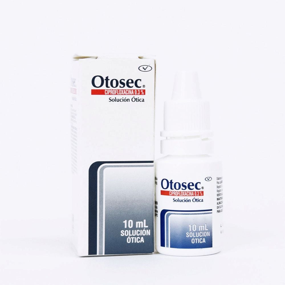 Otosec 3Mg/Ml(0.3%) Sol Oti Fco X 10Ml | Cruz Verde