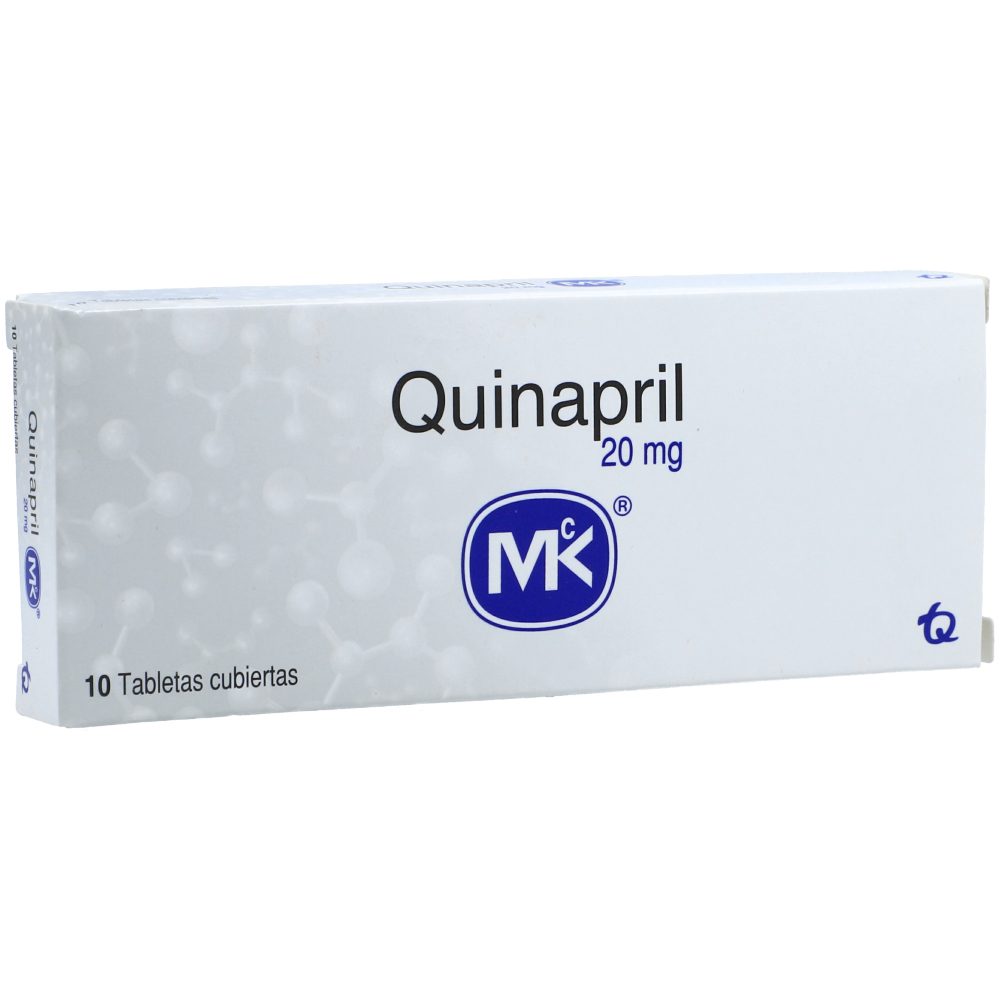 Quinapril Tabletas Cubiertas 20Mg Caja X 10 | Los expertos en ahorro ...