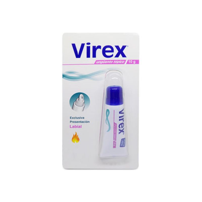 Virex 5% Ung Topico Tubo X 10Gr Labial | Cruz Verde