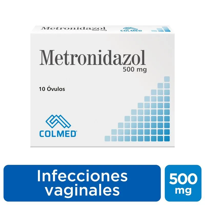 Metronidazol Colmed 500Mg Caja X 10 Ovulos | Cruz Verde