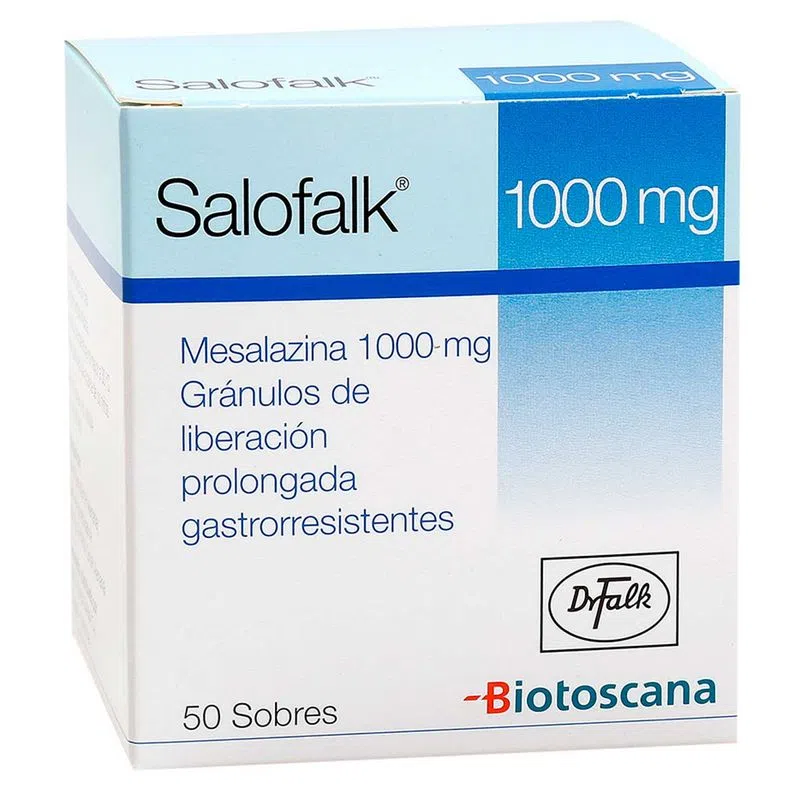 Salofalk 1000mg Gran Liberación Prolongada | Cruz Verde