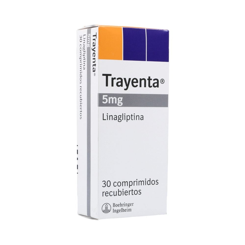 Trayenta 5mg Caja x 30 Tabletas Recubiertas | Cruz Verde