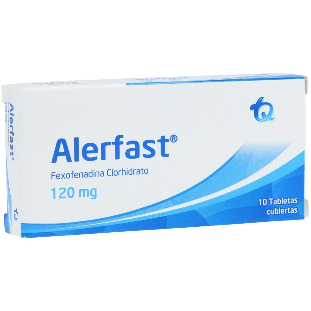 Alerfast 120Mg Caja X 10 Tabletas Recubiertas | Cruz Verde
