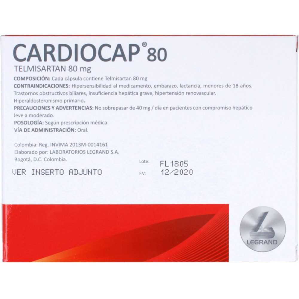 Cardiocap 80Mg Caja X 28 Cápsulas | Los expertos en ahorro Cruz Verde ...