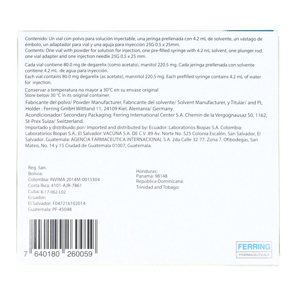 Firmagon 80 Mg Polvo Inyectable Caja X 1 Vial X 1 Jerprel | Los ...
