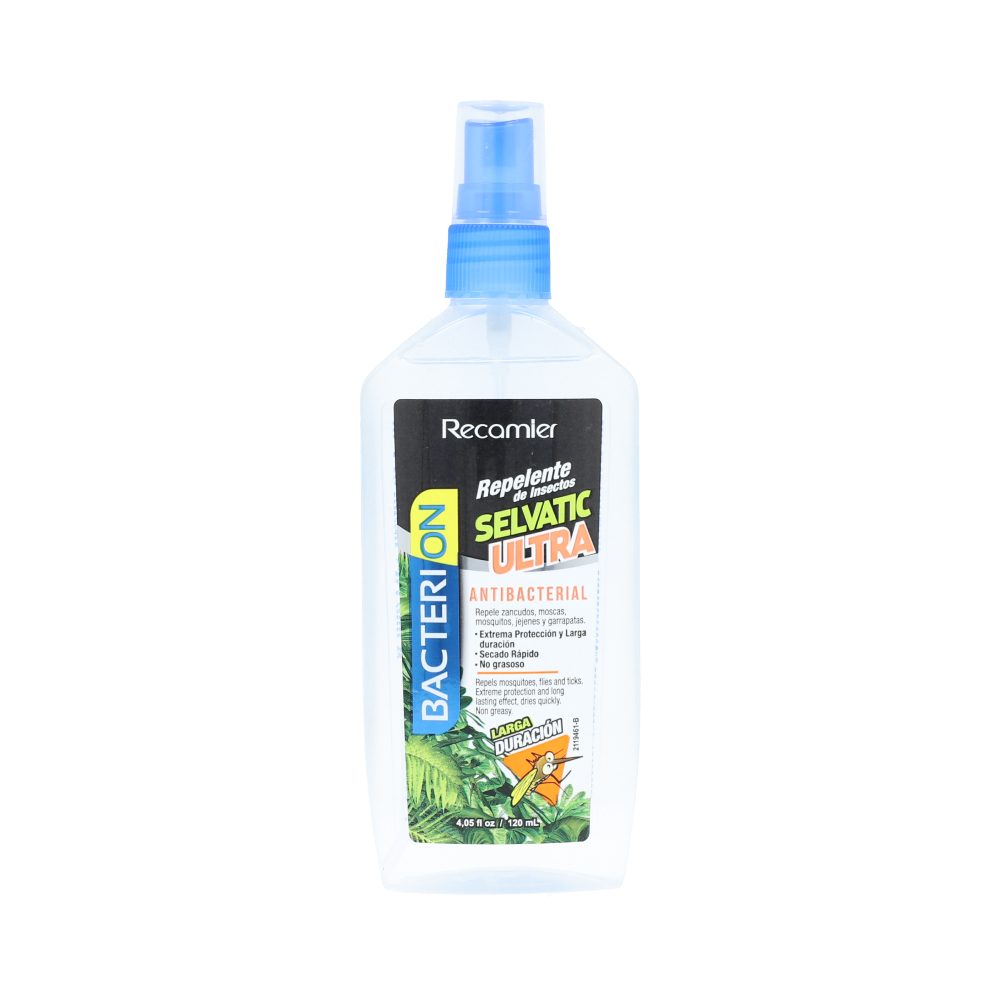 Repelente Selvatic Spray Bacterion Frasco X 120Ml | Los expertos en ...