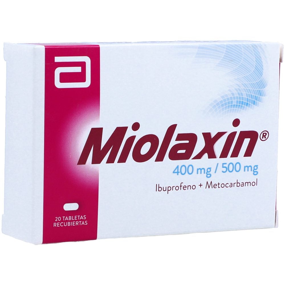 Miolaxin 500Mg+400Mg Caja X 20 Tabletas | Los expertos en ahorro Cruz ...