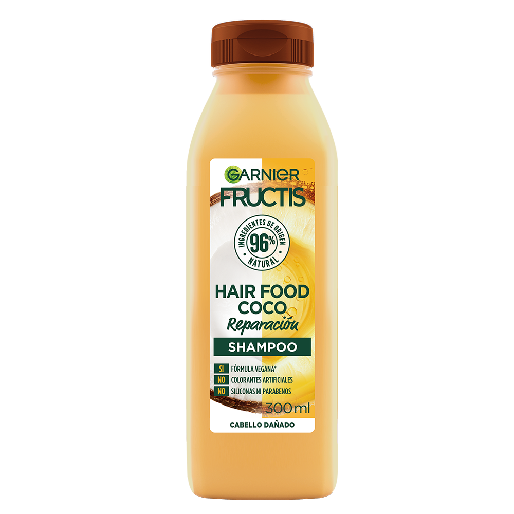 Shampoo Fructis Hair Food Garnier Coco Reparacion Frasco X 300Ml | Cruz ...