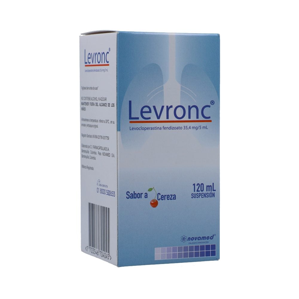 Levronc Suspensión Oral 35,4 mg / 5 ml · 120 ml
