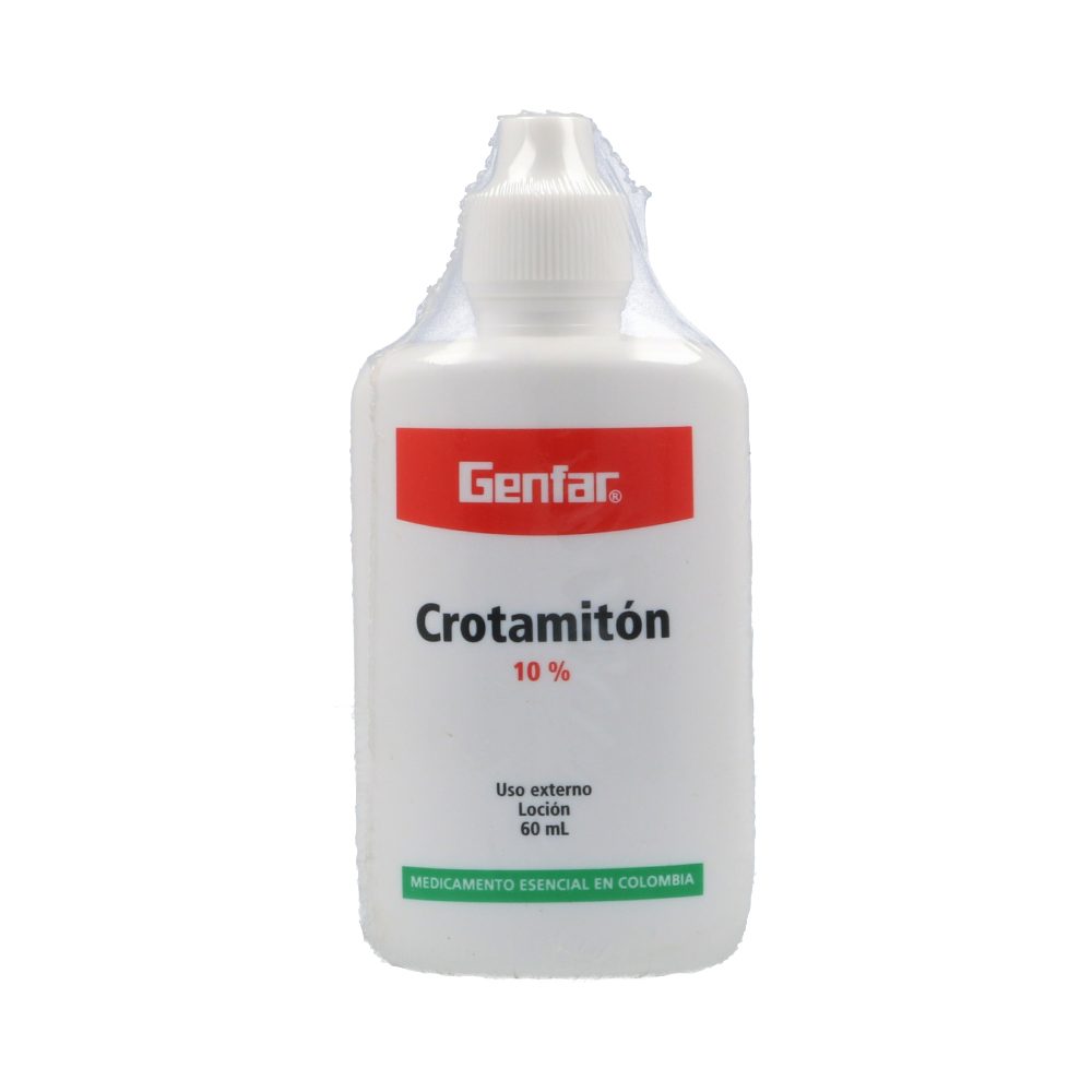Crotamiton Loción 10% Genfar Frasco X 60mL | Los expertos en ahorro ...