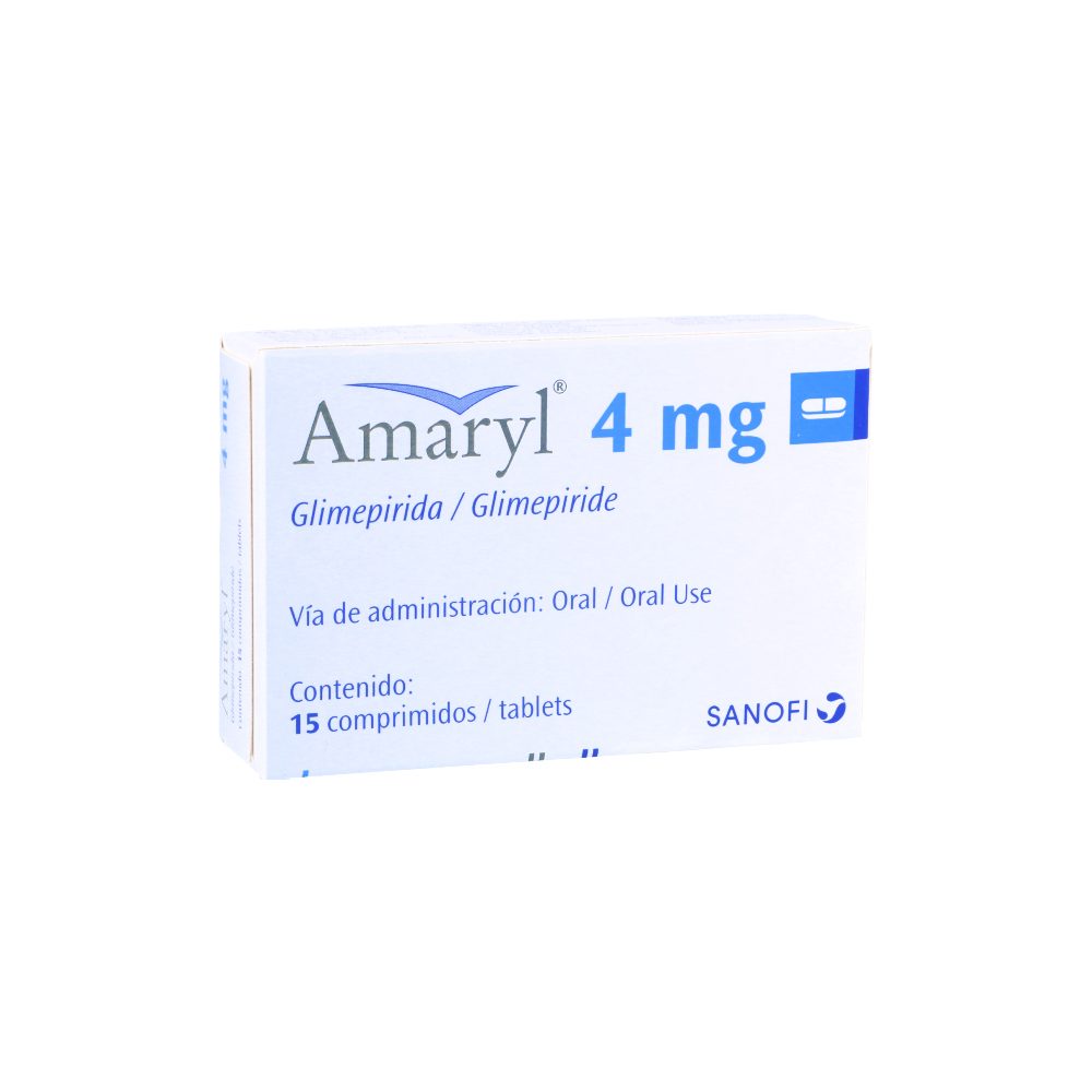 Amaryl 4Mg Caja X 15 Comprimidos | Los expertos en ahorro Cruz Verde ...