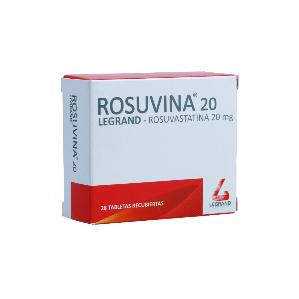Rosuvina Legrand Tabletas Recubiertas 20Mg Caja X 28 | Los expertos en ...