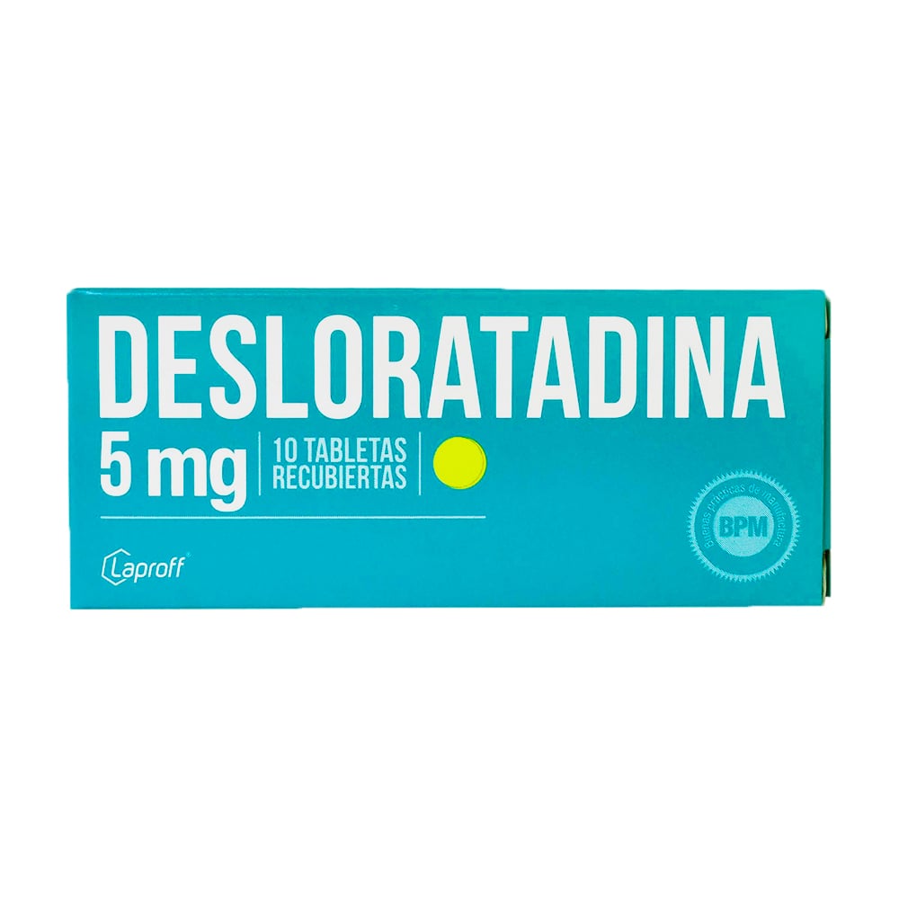 Desloratadina 5Mg Tab Rec Caj X 10 Laproff | Cruz Verde