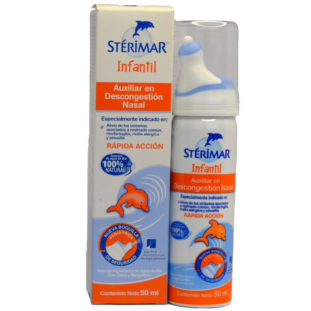 Solucion Descongestion Nasal Infantil Frasco X 50Ml Sterimar | Cruz Verde