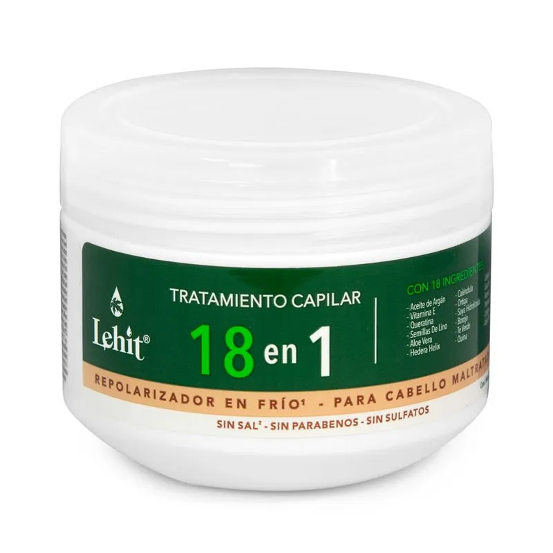 Tratamiento Capilar Lehit 18 En 1 Pote X 300Gr | Cruz Verde