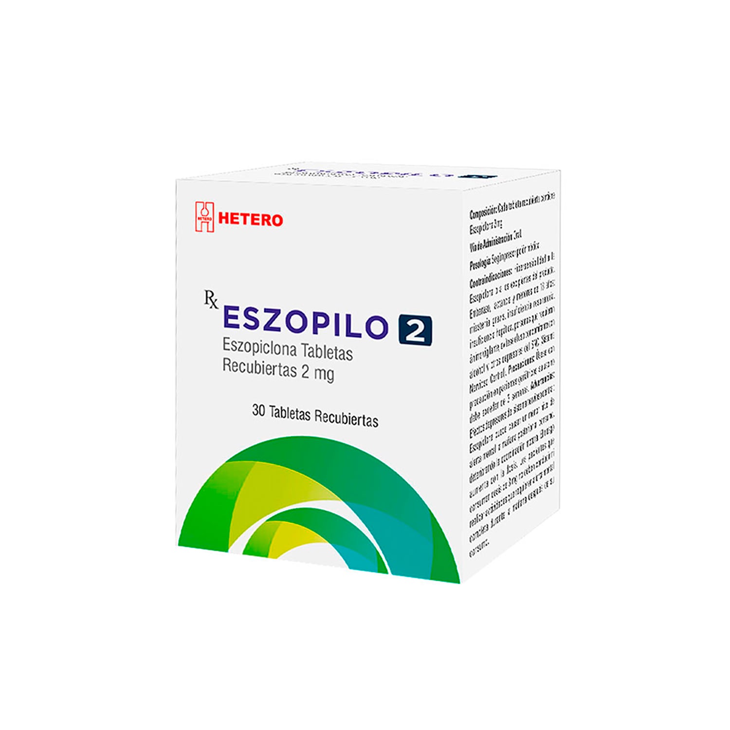 Eszopilo 2Mg Tableta Recubierta Frasco X 30 | Cruz Verde