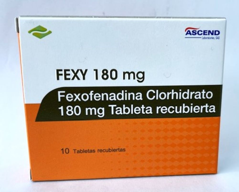 Fexy 180Mg Tabletas Recubiertas Caja X 10 | Cruz Verde